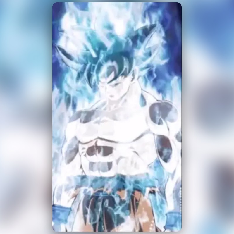 Ultra Instinct Filter by Infinite 🍁 | Snapchat Lenses