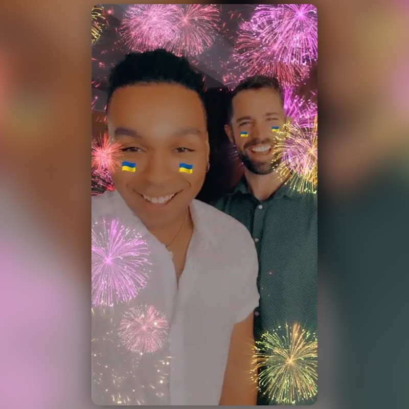 Fireworks Filter by Snapchat | Snapchat Lenses