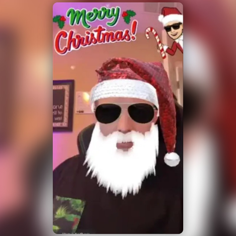 Sequin Santa Beard Filter by Wayne Lambo | Snapchat Lenses