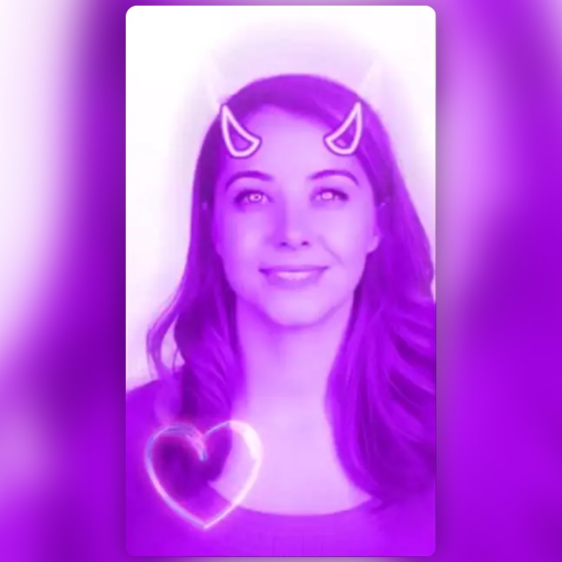 LOVELY DEVIL Filter by Dr. Jagmeet Singh | Snapchat Lenses