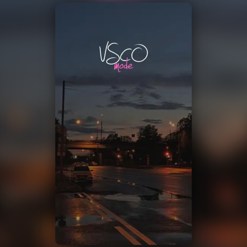 VSCO mode Lens by أيفون بــس في بنغازي 🇱🇾 - Snapchat Lenses and Filters