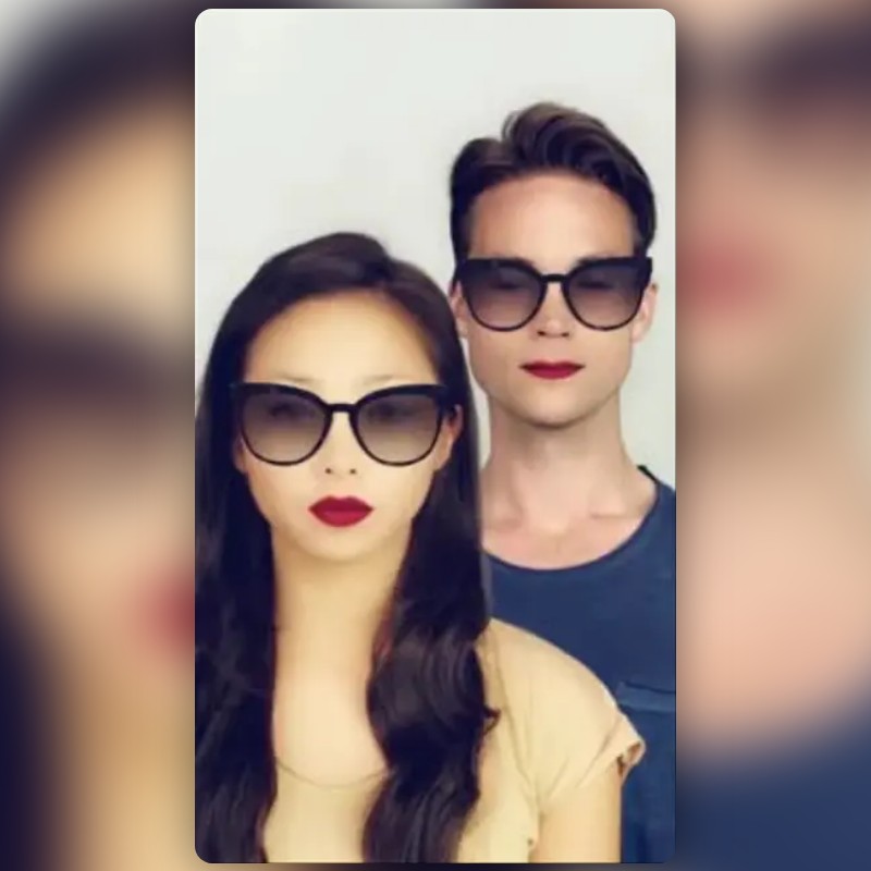Glasses and Makeup Filter by Snap Inc. | Snapchat Lenses