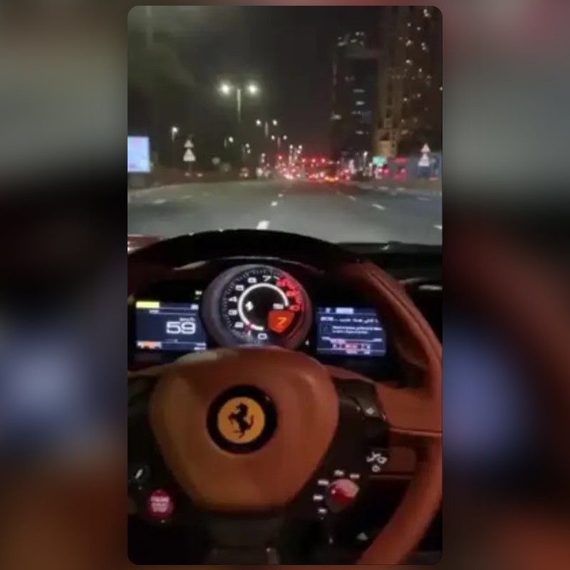 Ferrari Ride Lens by TheDigital Delights - Snapchat Lenses and Filters