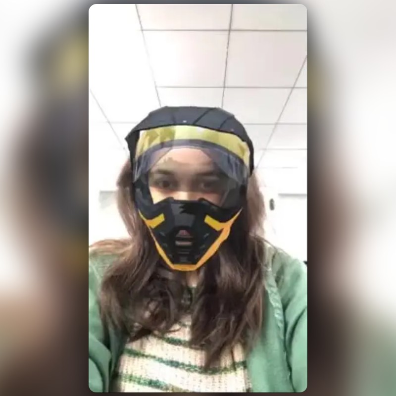 Motorcycle Helmet Lens by Superfan - Snapchat Lenses and Filters