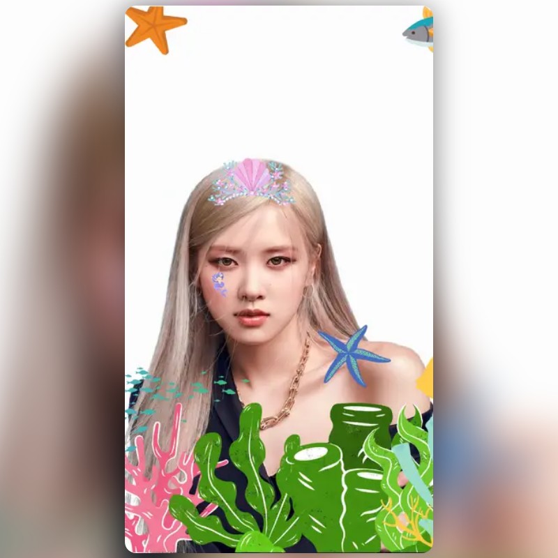 เลนส์ Mermaid สร้างโดย putri nilam - เลนส์และฟิลเตอร์ Snapchat