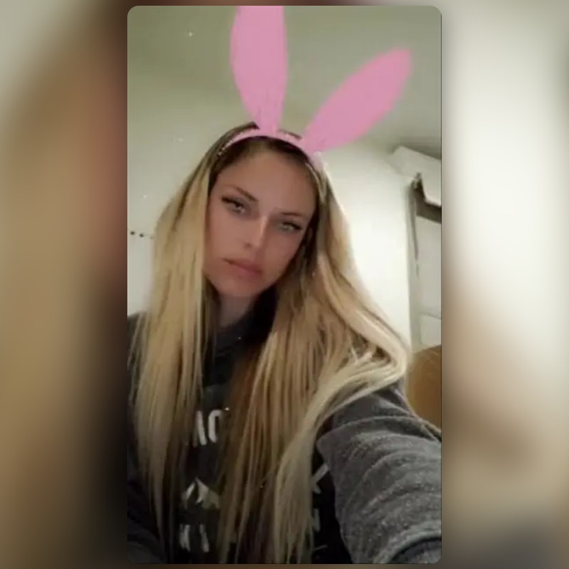 Easter Bunny Ears Filter by Paige Piskin | Snapchat Lenses