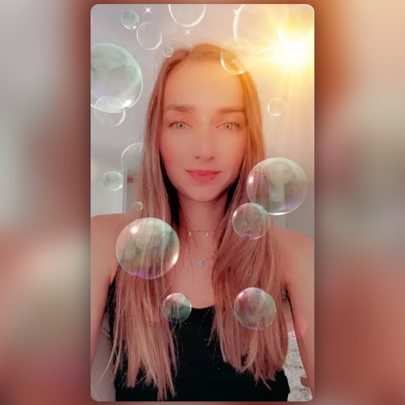 Bubble World Filter by Snapchat | Snapchat Lenses