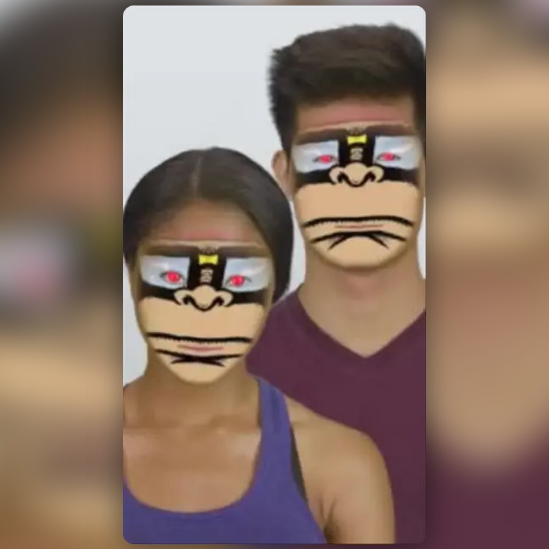 Possessed Monkey Filter by Daniel Lucas | Snapchat Lenses