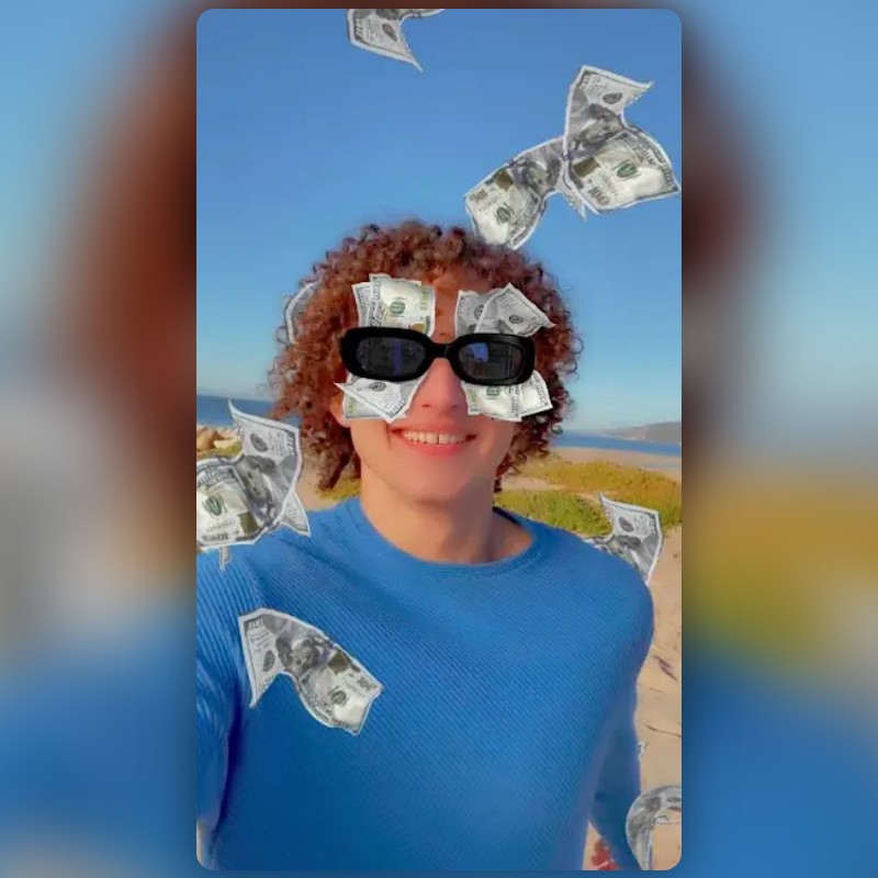 Money Sunglasses Filter by Snapchat | Snapchat Lenses