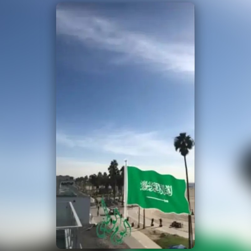 Saudi National Day Filter by 𝔸𝕝𝕚 👨‍💻 | Snapchat Lenses