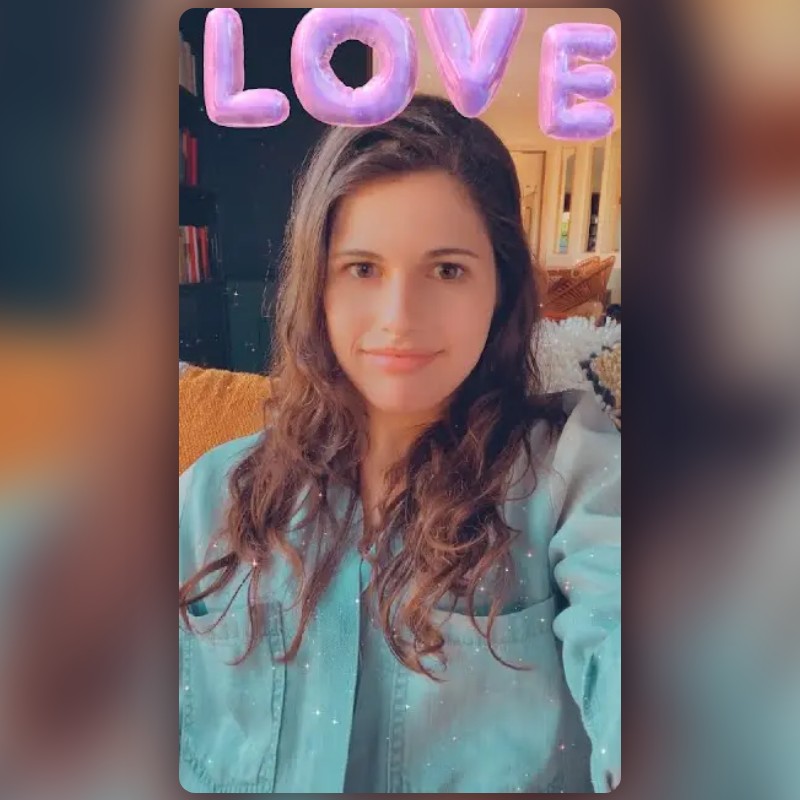 Bubble Love Lens by Snapchat - Snapchat Lenses and Filters