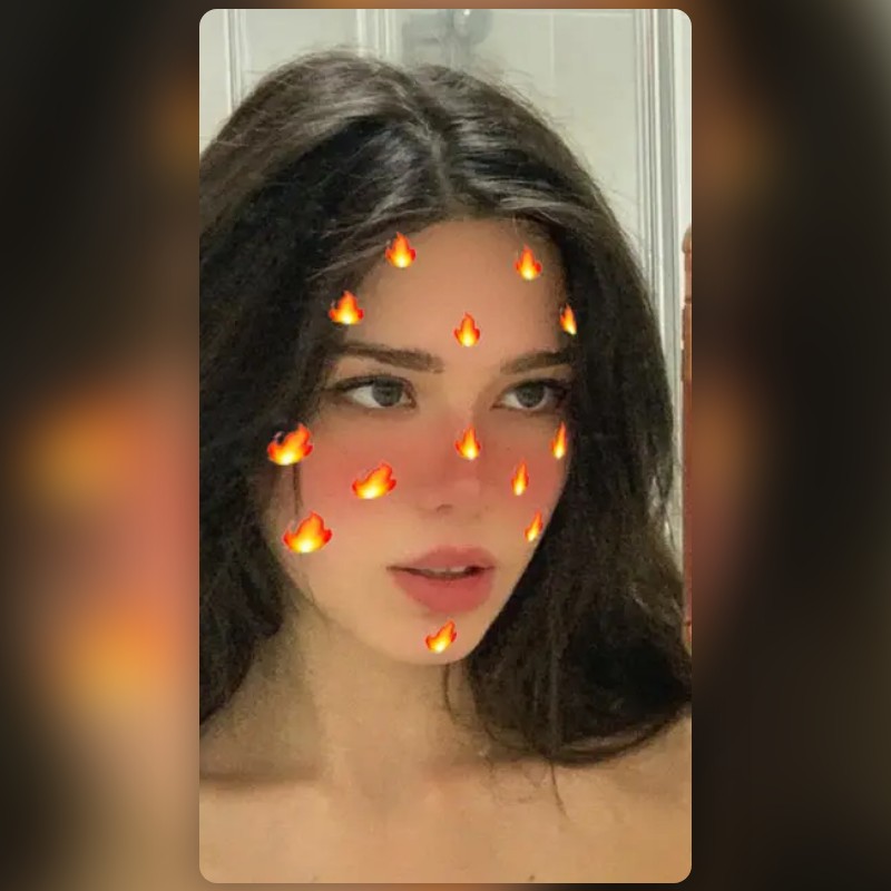 fire emoji Lens by willys - Snapchat Lenses and Filters