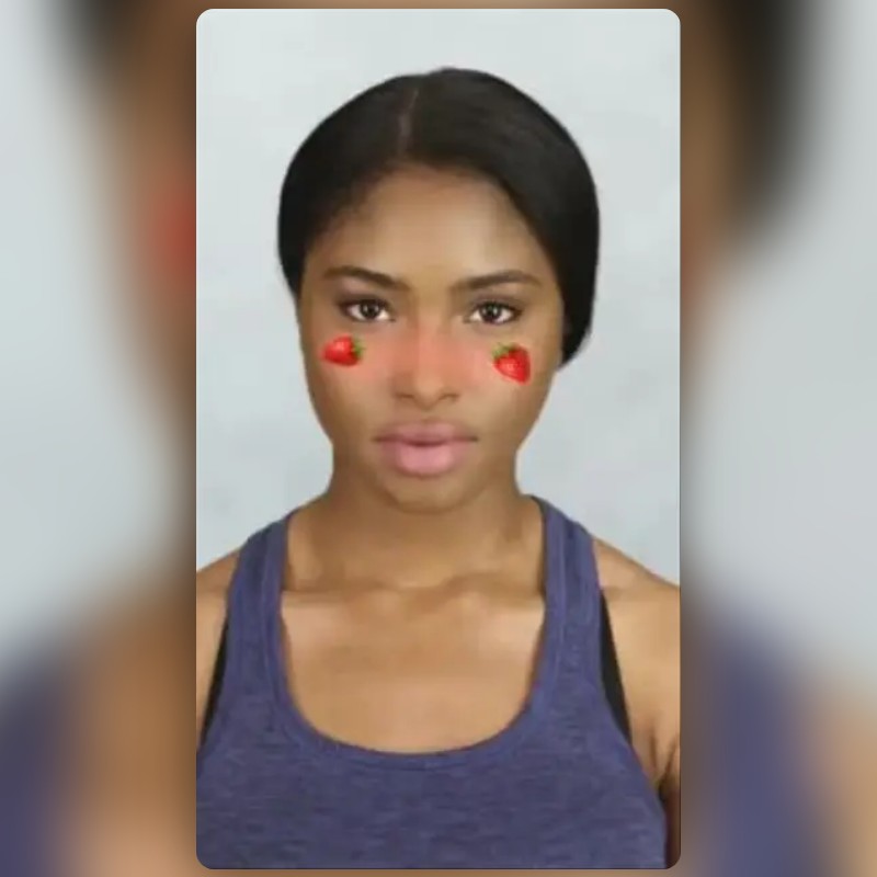 strawberry blush Lens by Sofie Jørgensen - Snapchat Lenses and Filters