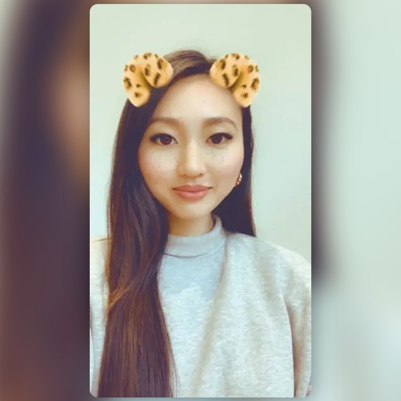 Cute Leopard Filter by Snapchat | Snapchat Lenses