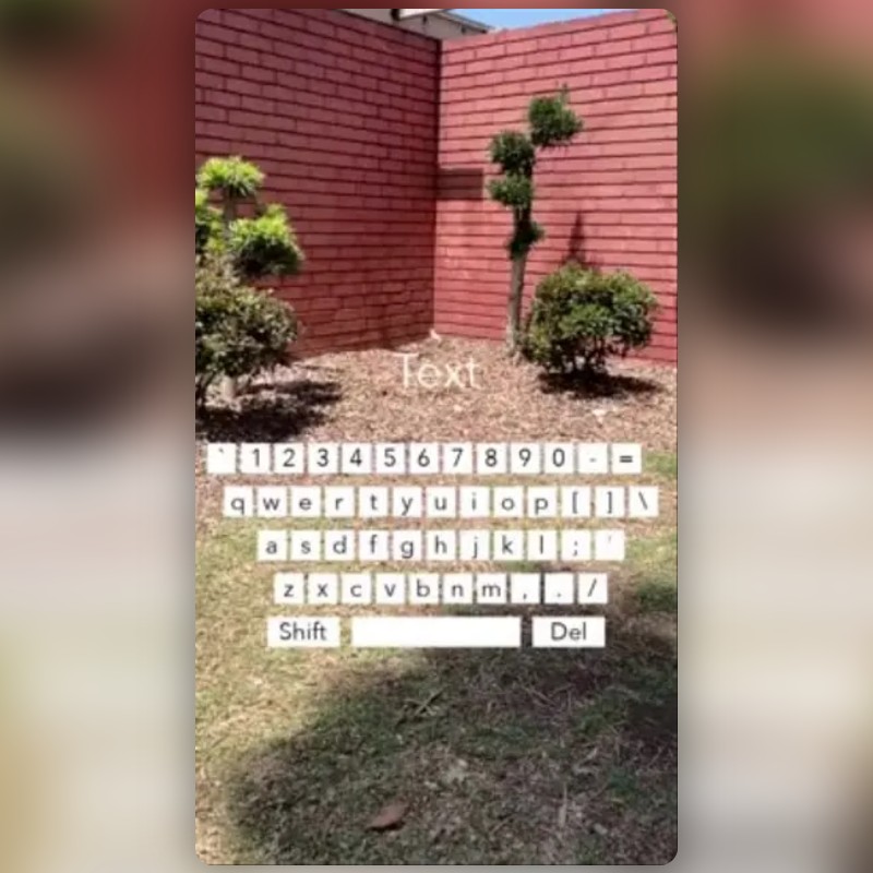 Keyboard Lens by Andre Elijah - Snapchat Lenses and Filters