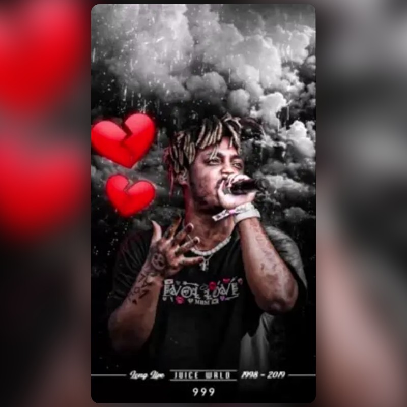 Juice WRLD Lens by nikhiil.patil - Snapchat Lenses and Filters