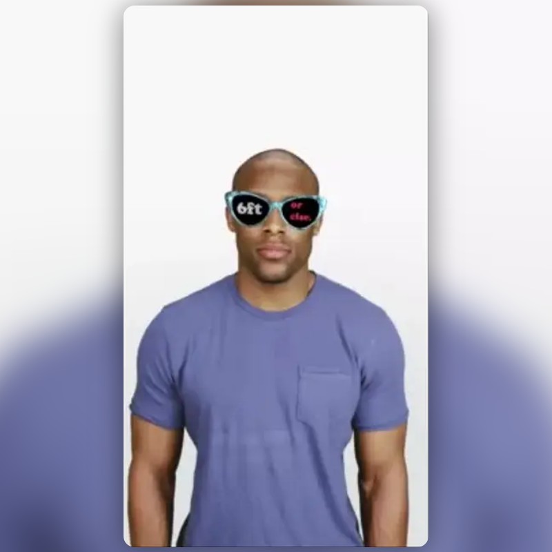 six feet or else Filter by tyleeseeuh | Snapchat Lenses