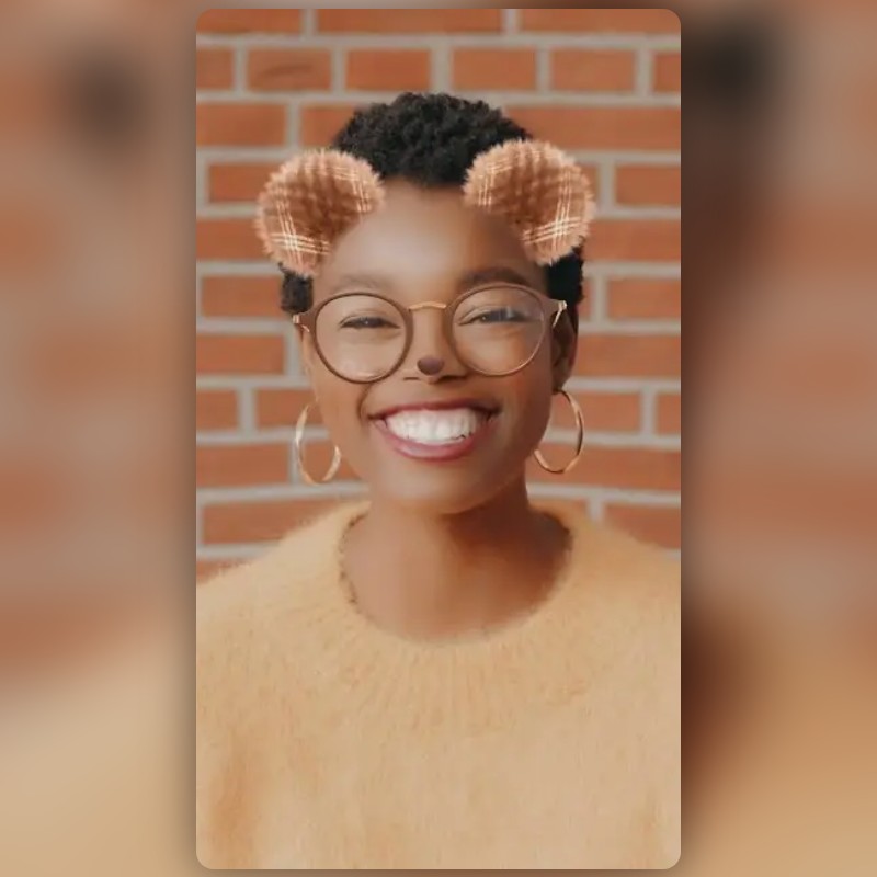 Pattern Bear Lens by Snapchat - Snapchat Lenses and Filters