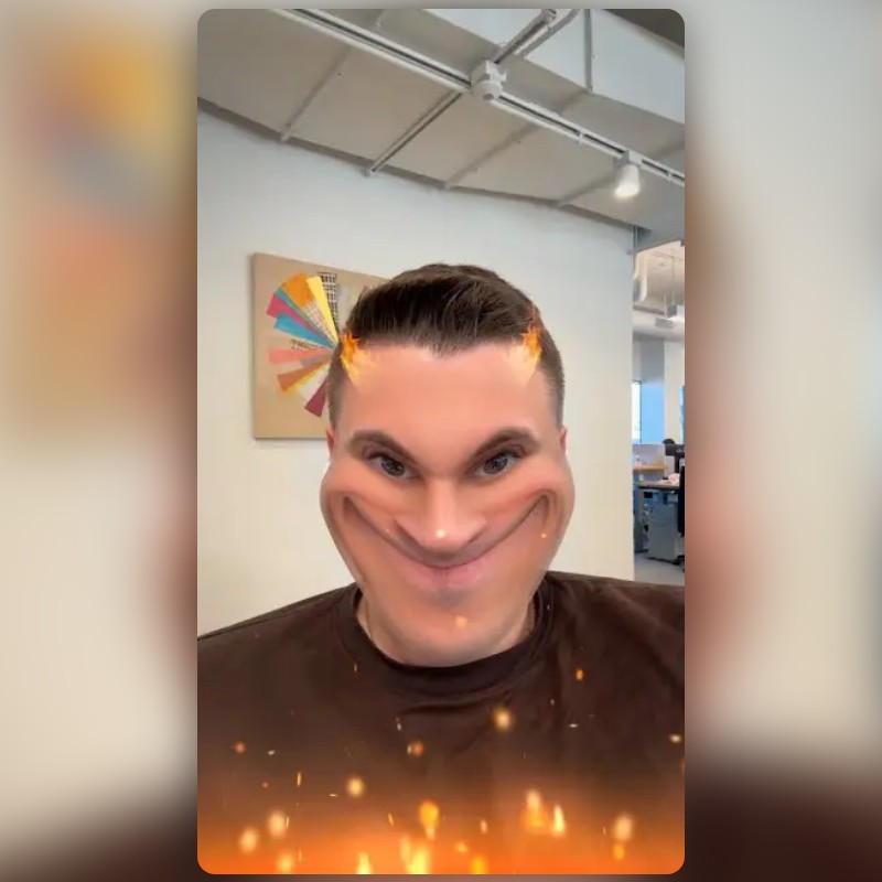 Crazy Smile Filter by Snapchat | Snapchat Lenses