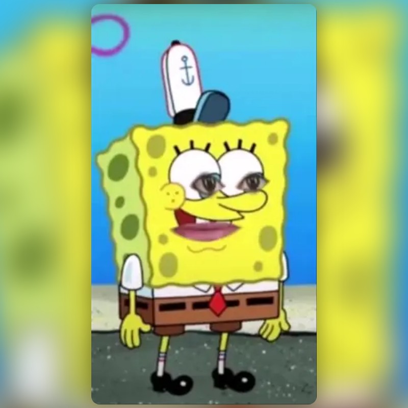 spongebob Filter by Ritika | Snapchat Lenses