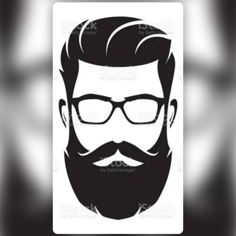 Beard with glasses Lens by Cherry Girl 💕 - Snapchat Lenses and Filters
