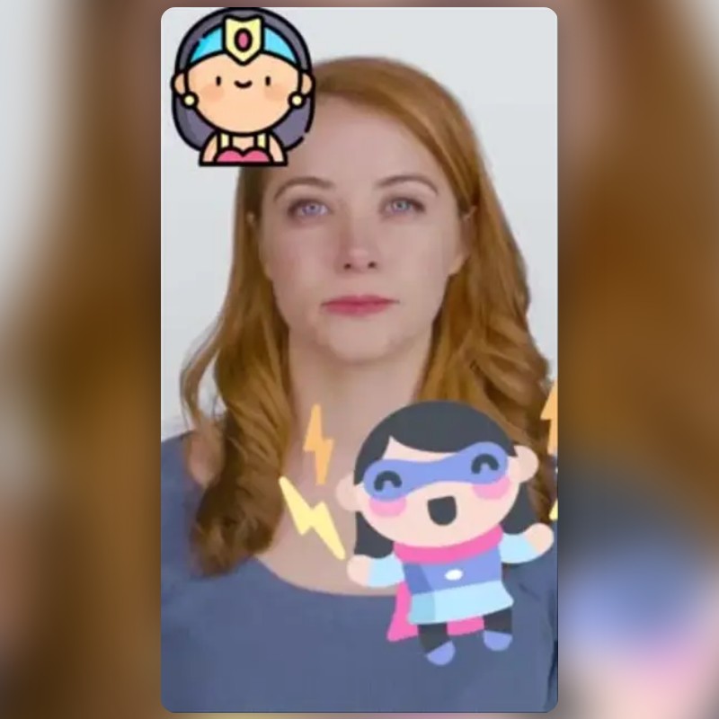 SuperW lens by Masked Fruit Ninja - Snapchat Lenses and Filters