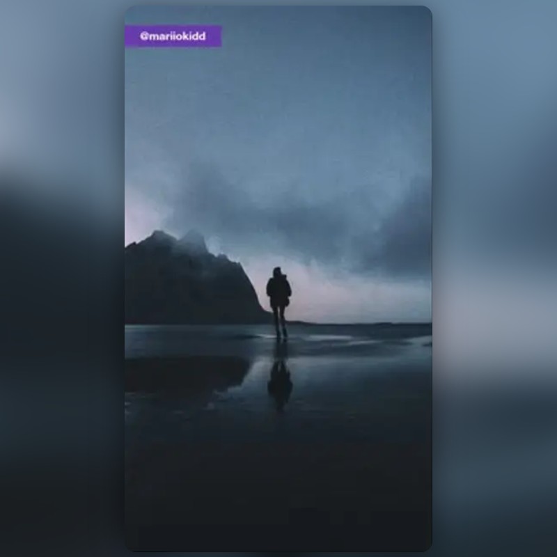 Dusk Filter by MARIO KIDD | Snapchat Lenses