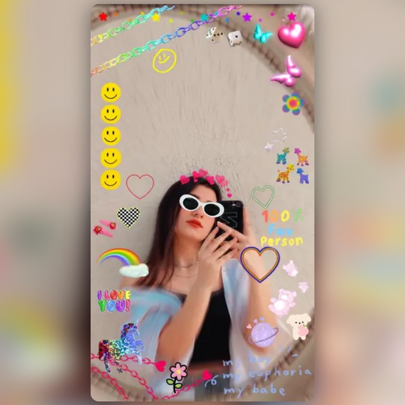 CUTE CAM Lens by Aditi - Snapchat Lenses and Filters