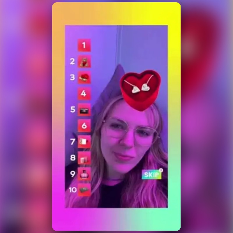 Valentine's Gifts Lens by Make My Day - Snapchat Lenses and Filters