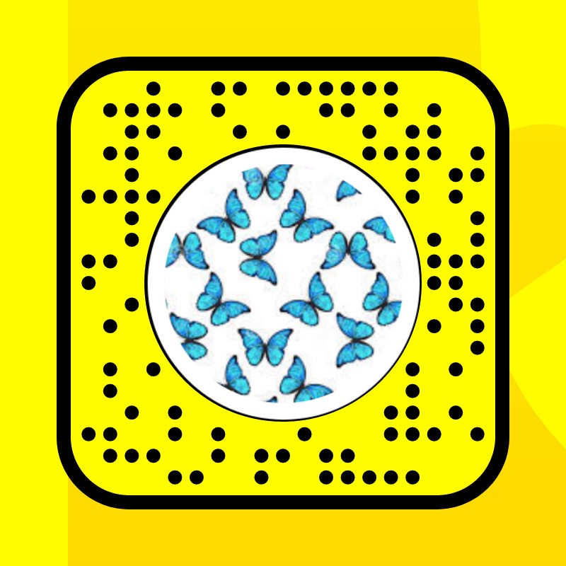Blue butterly Lens by Hanna - Snapchat Lenses and Filters