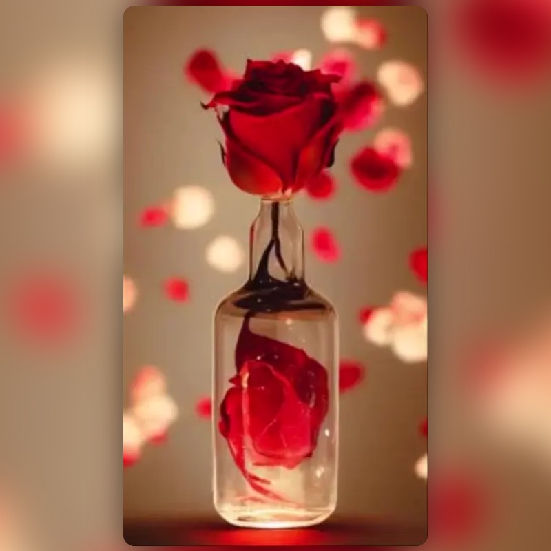 Rose Filter by Lavina | Snapchat Lenses