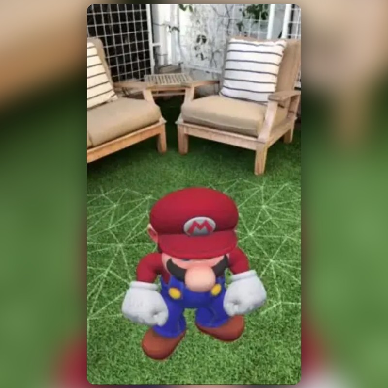 Super Mario Bros. Lens by Chris Lopez - Snapchat Lenses and Filters