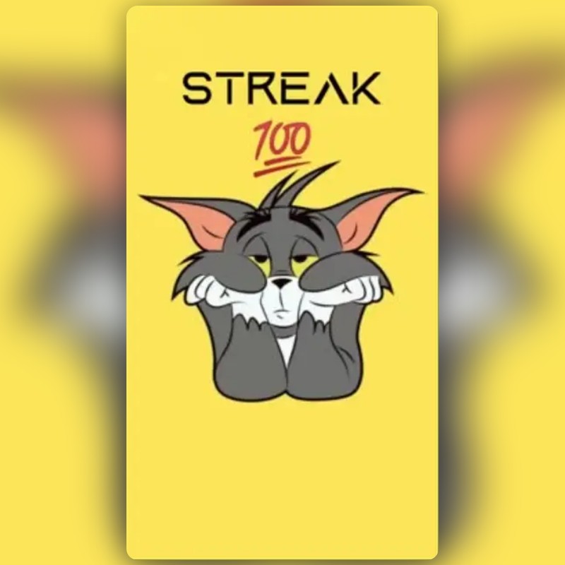 STREAK 100 Filter by Shvan Sindi Art | Snapchat Lenses