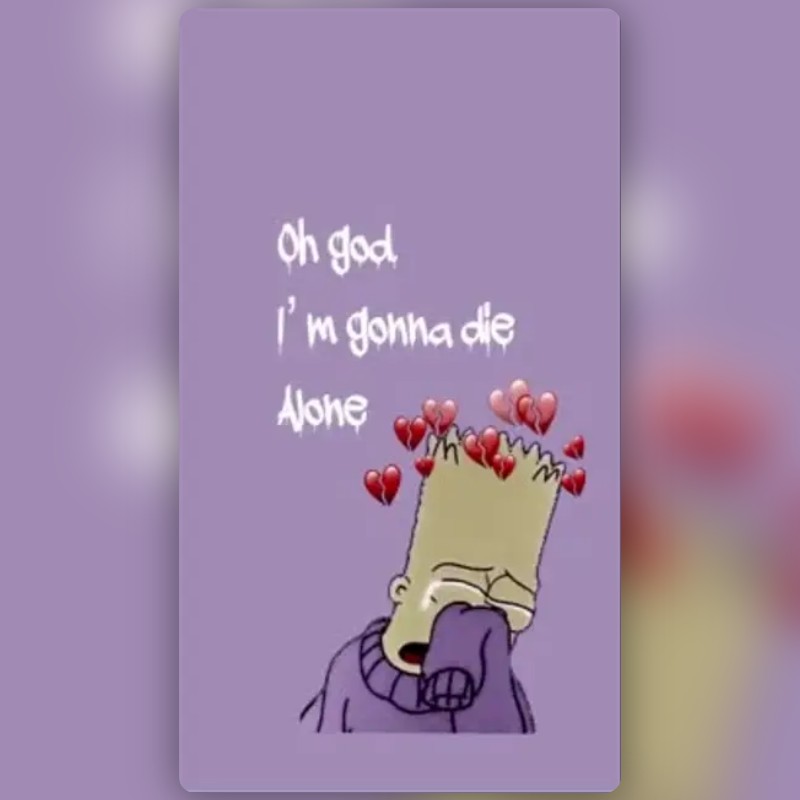 Sad Streak Lens by Yara🤍 - Snapchat Lenses and Filters