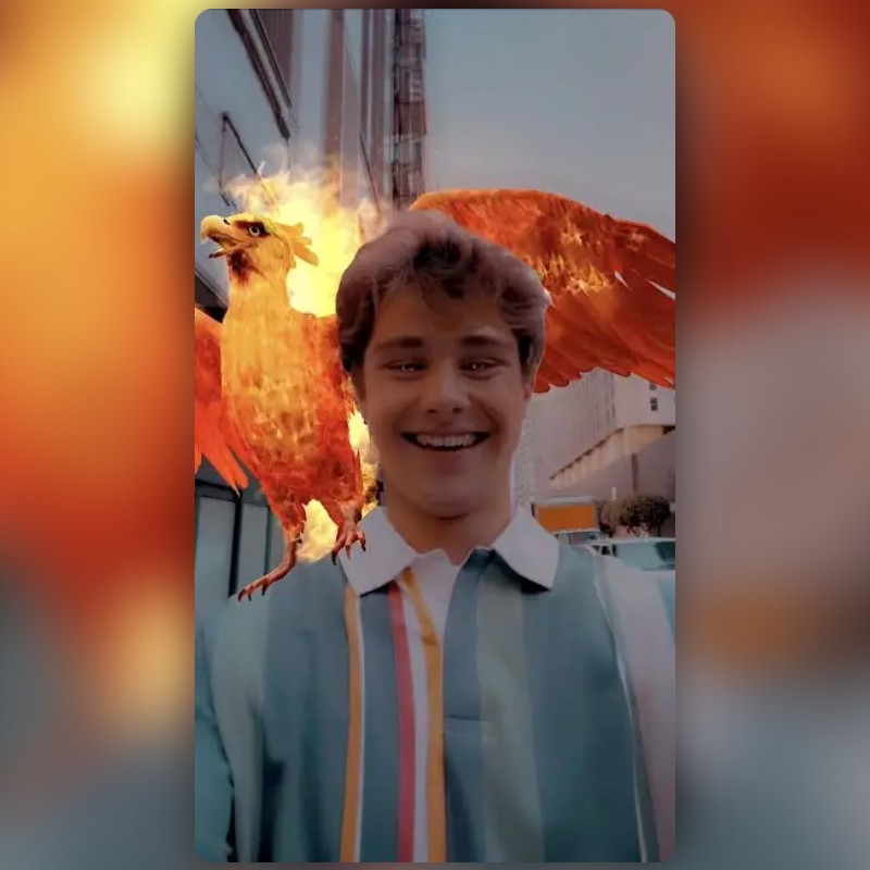 Phoenix Filter by Snapchat | Snapchat Lenses