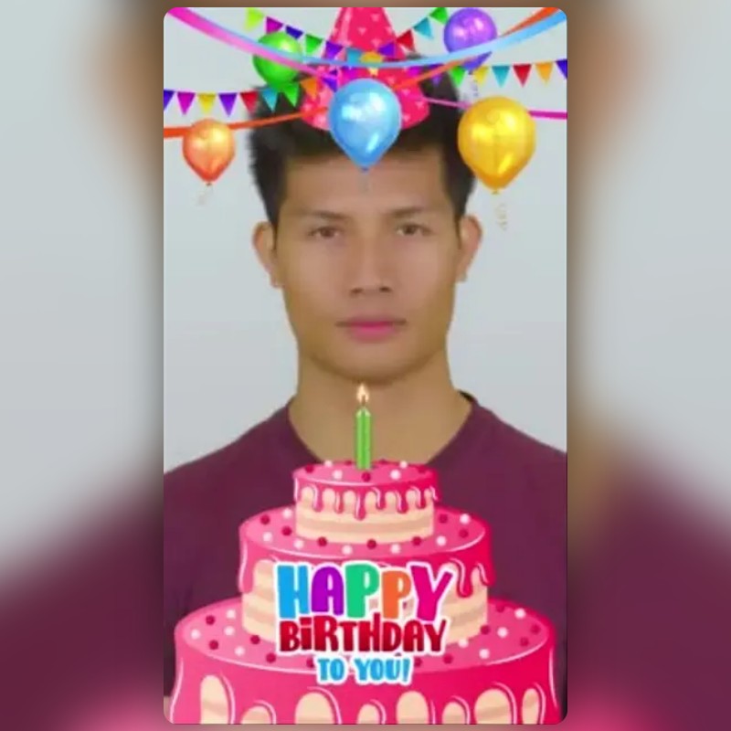 Happy Birthday Filter by Under 25 Carol D'silva | Snapchat Lenses