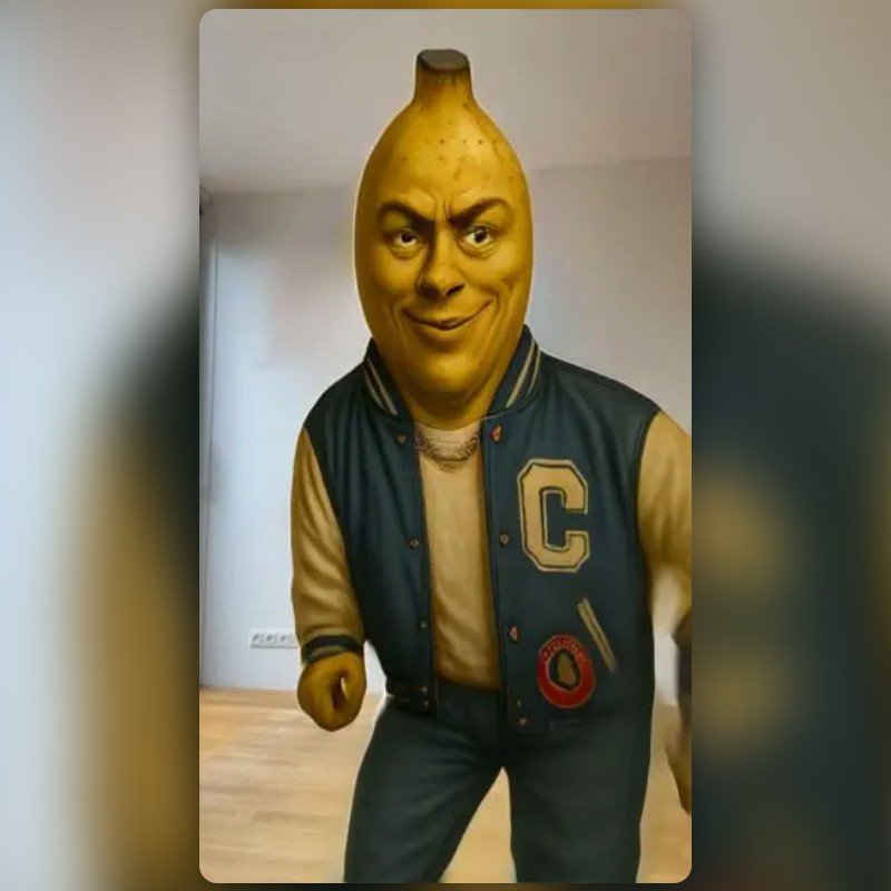 Just Banana Filter by Snapchat | Snapchat Lenses