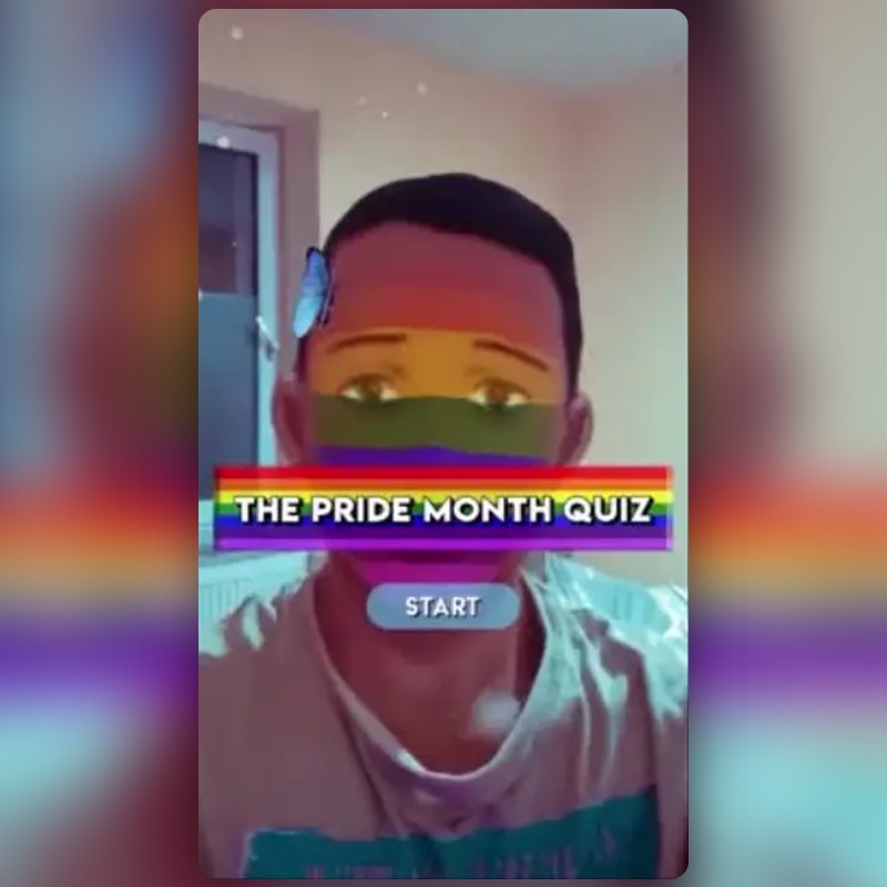 Pride Month Quiz Lens by SirQu3ntin - Snapchat Lenses and Filters