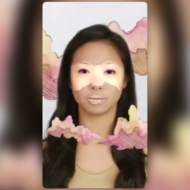 Painted Clouds Filter by Mili Walton | Snapchat Lenses