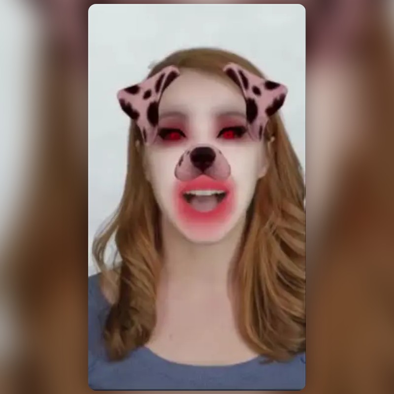 Demon Doggie Lens by Jericho - Snapchat Lenses and Filters