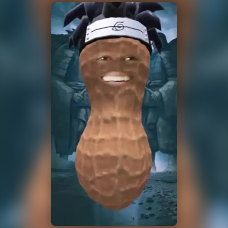 SASUKE PEANUT Filter by Sky 🕷️ | Snapchat Lenses