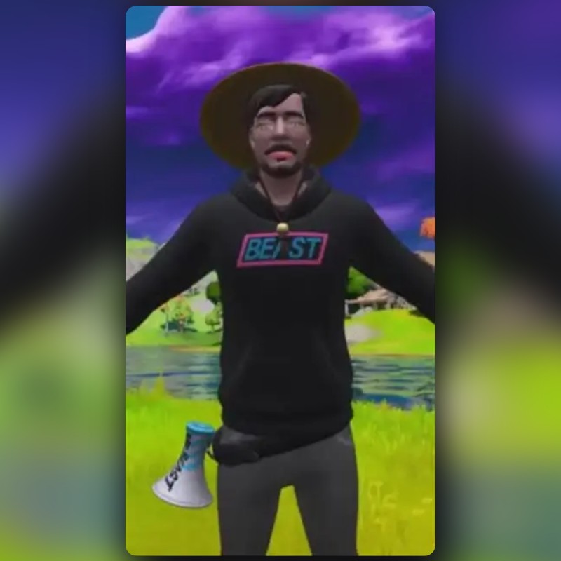 Fortnite MrBeast Filter by cyril | Snapchat Lenses