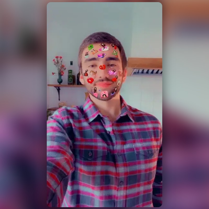 Bitmoji Stickers Filter by Snapchat | Snapchat Lenses