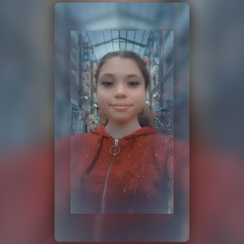 Blue Moody Frame Lens by Snapchat - Snapchat Lenses and Filters