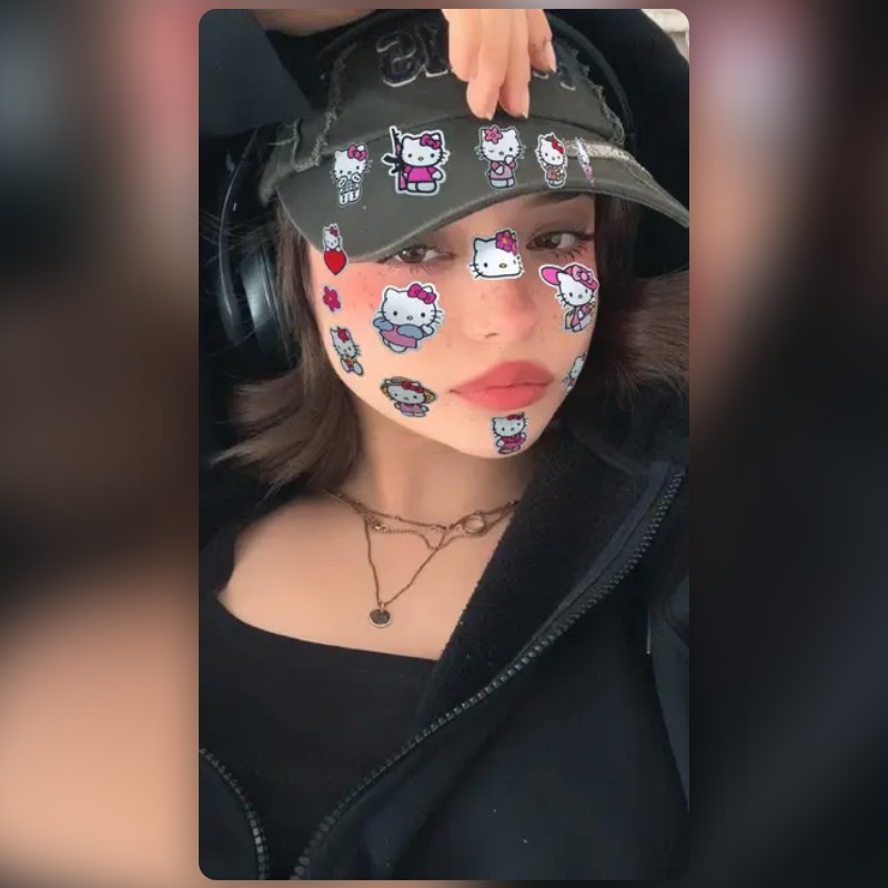 Hello Kitty Lens by Snapchat - Snapchat Lenses and Filters