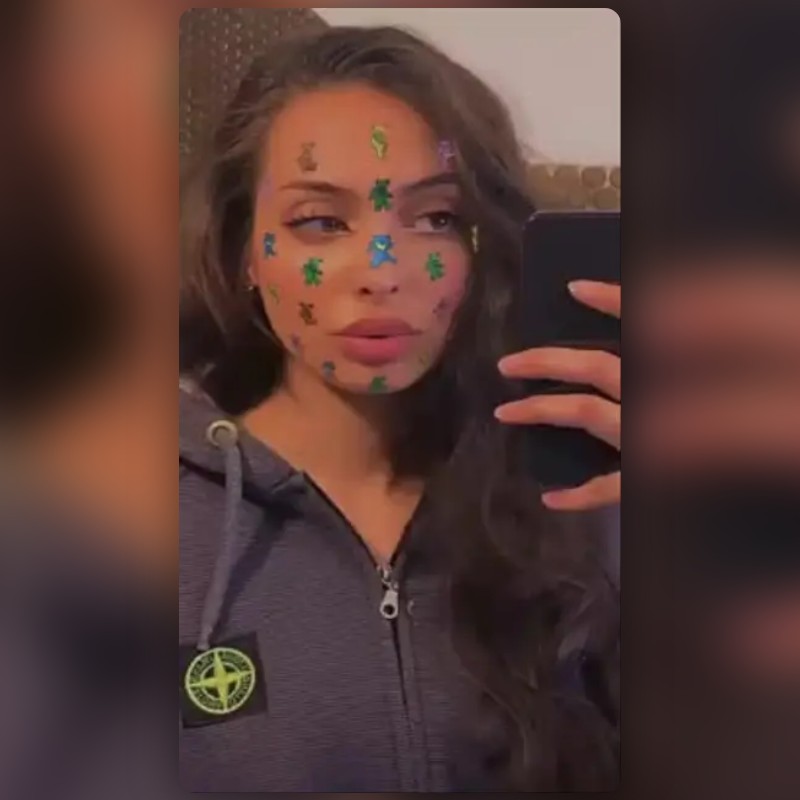 grateful dead face Lens by Snapchat - Snapchat Lenses and Filters
