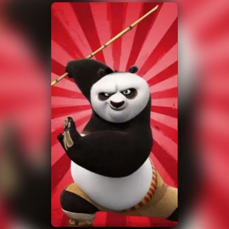 Kung Fu Panda Lens by jatin kumar singh - Snapchat Lenses and Filters