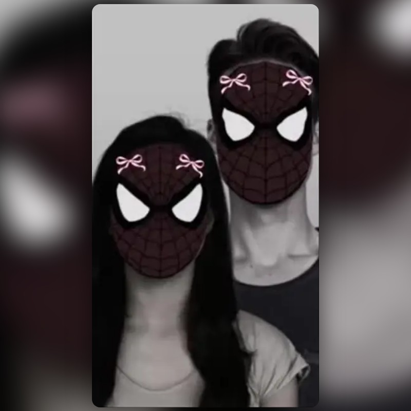 bw spiderman bow Filter by Snapchat | Snapchat Lenses