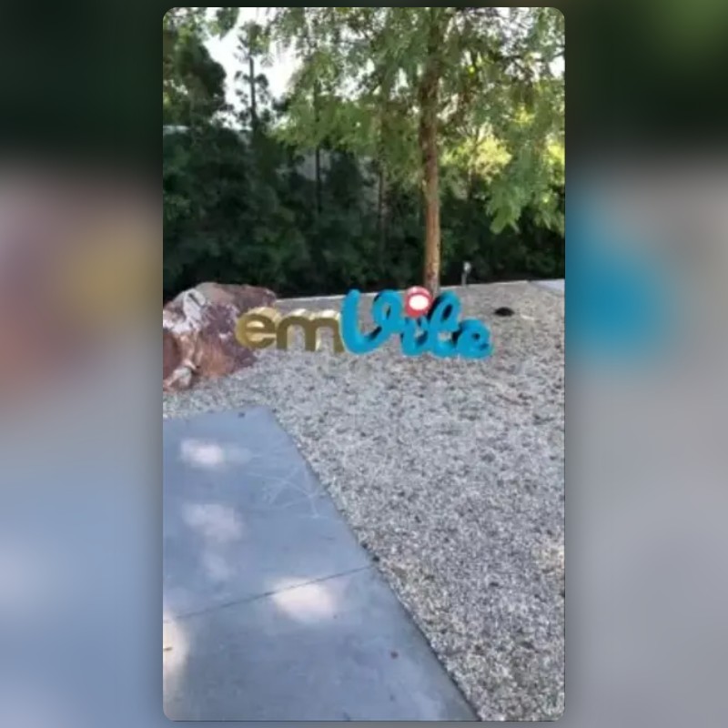 Welcome Emvite Lens by Cris - Snapchat Lenses and Filters