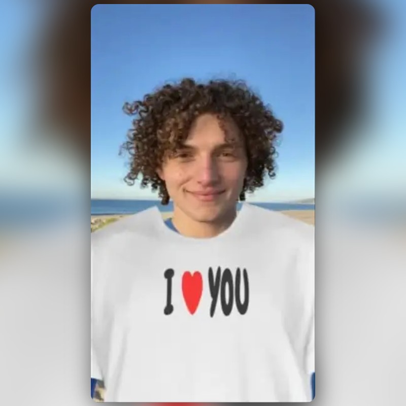 i love you! Filter by Gusopapi | Snapchat Lenses